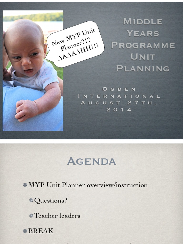 MYP Unit Planning PDF | Download Free PDF | Educational Assessment ...