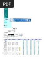 Excel Leave Calculation Formula Guide | PDF