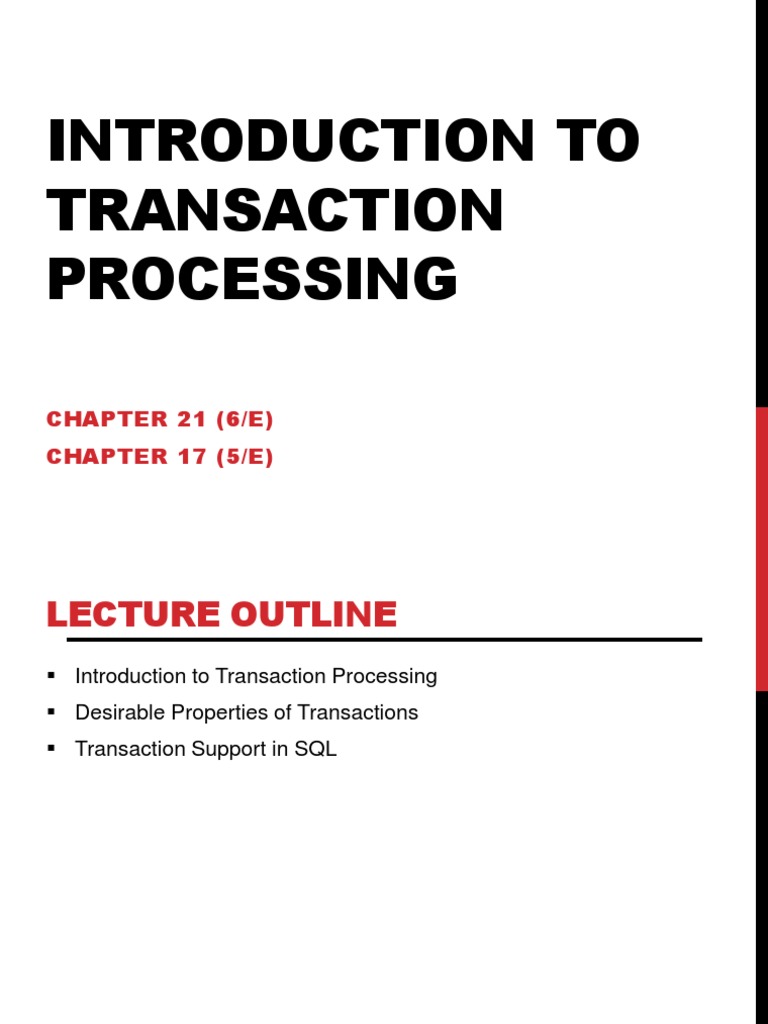 Transactions PDF | PDF | Database Transaction | Databases Transactions PDF | PDF | Database Transaction | Databases