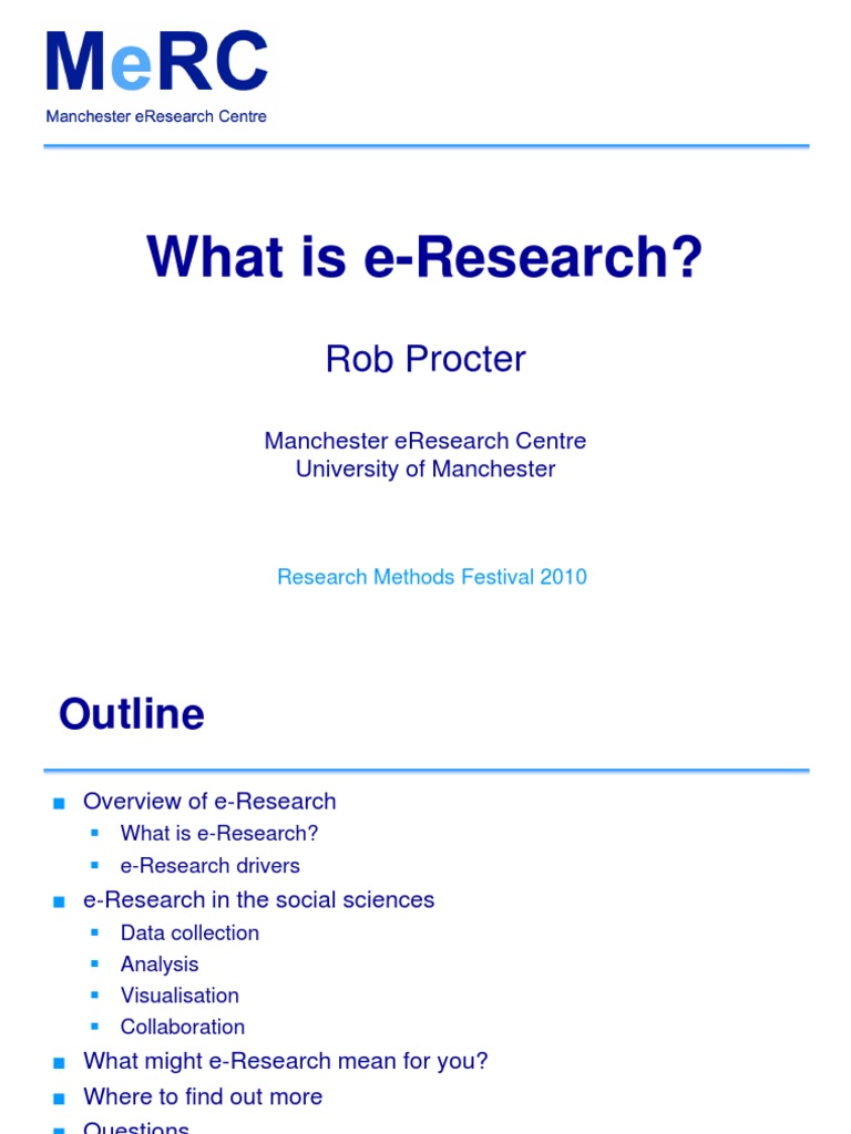 What Is Eresearch Procter | PDF | Visualization (Graphics) | Data