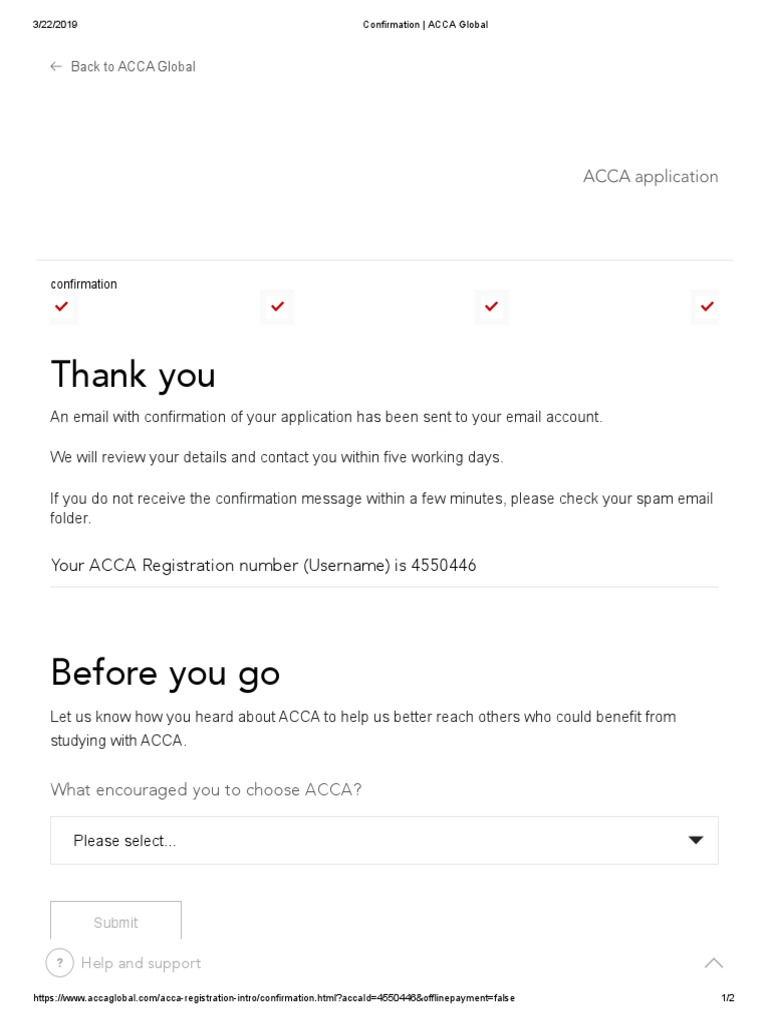 Confirmation - ACCA Global | PDF | Cyberspace | Information Technology