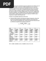 Calculo de La Tmar | PDF | Valor presente neto | Tasa interna de retorno