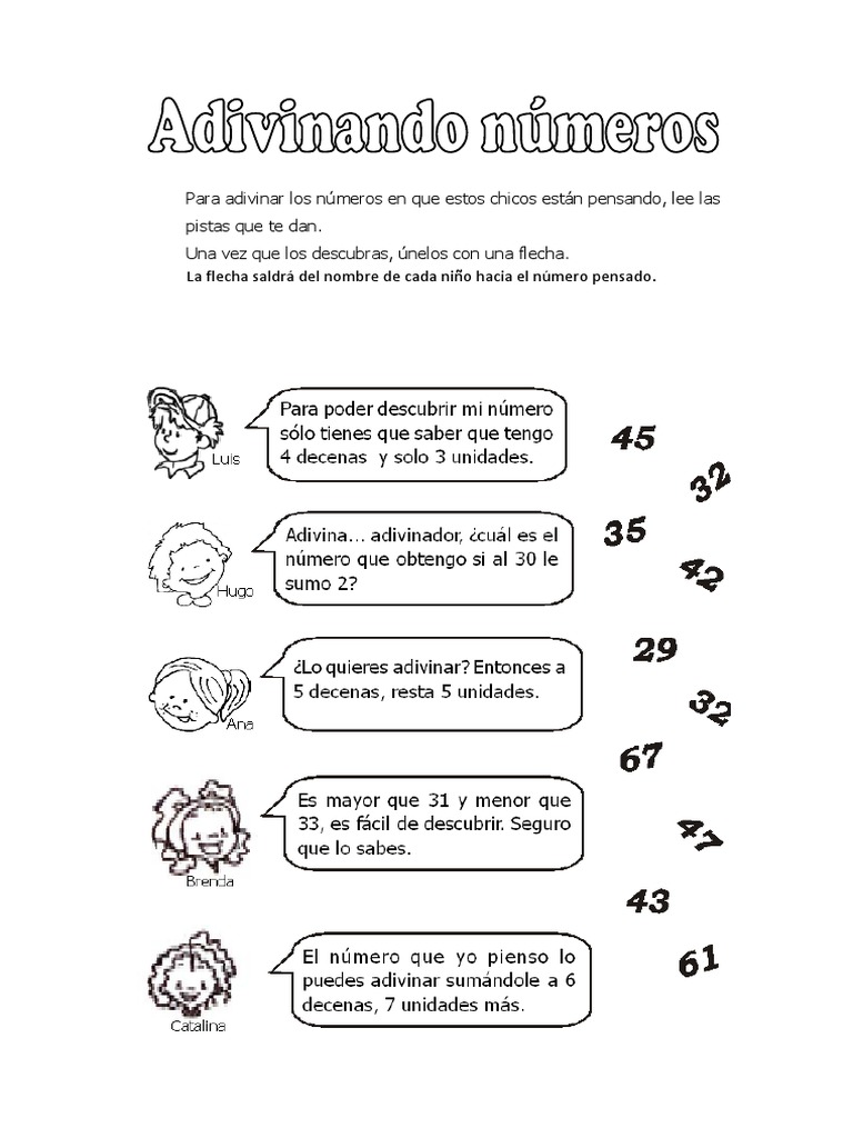 Adivinar Números | PDF