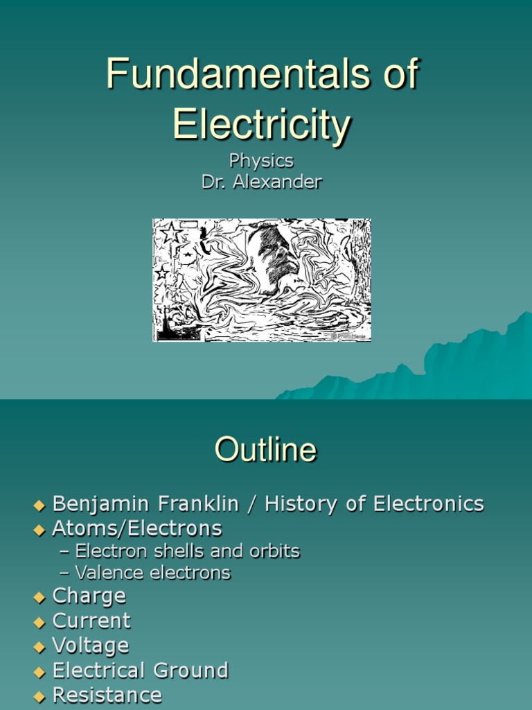 Fundamentals of Electricity: Physics Dr. Alexander | PDF | Electric ...