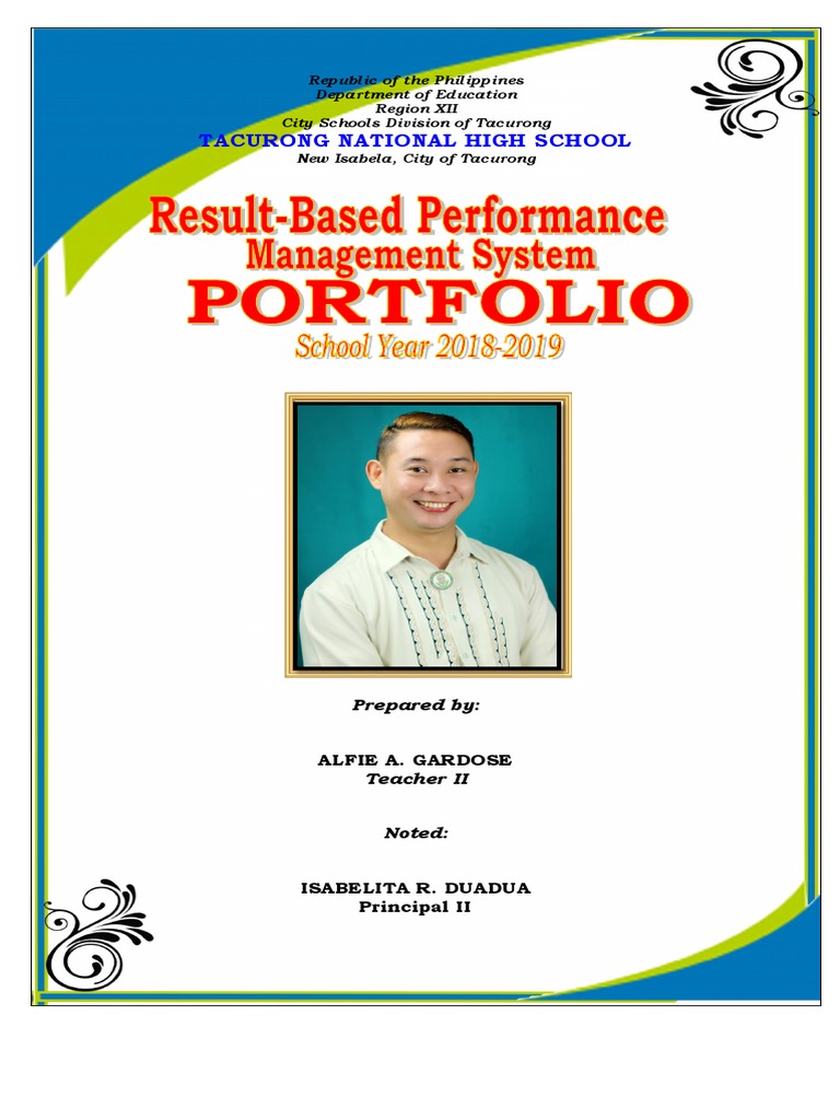 RPMS-Cover Page | PDF | Further Education
