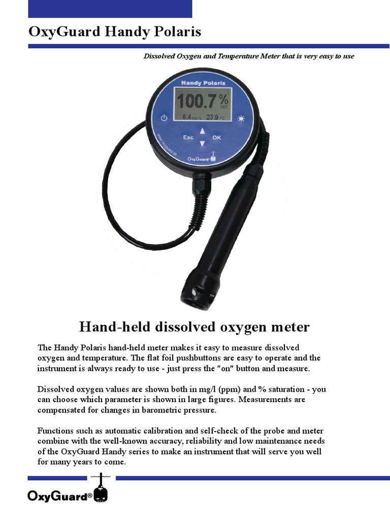 Measuring Dissolved Oxygen and Temperature with the Easy-to-Use ...