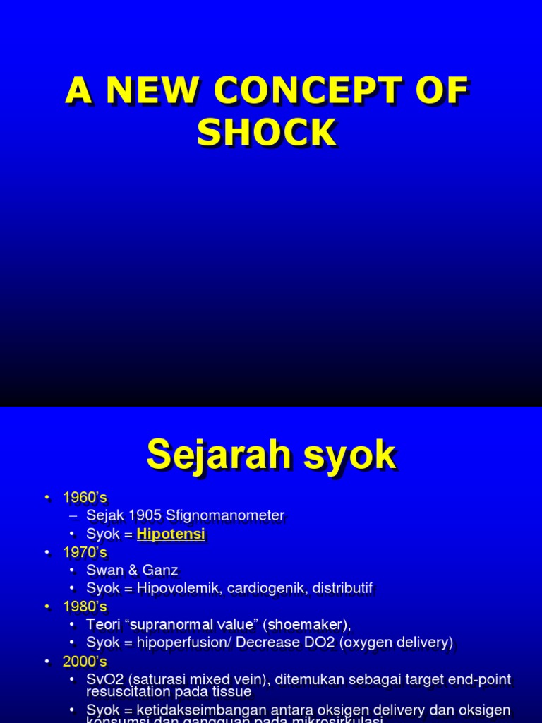 Shock Management Evolution | PDF | Shock (Circulatory) | Heart