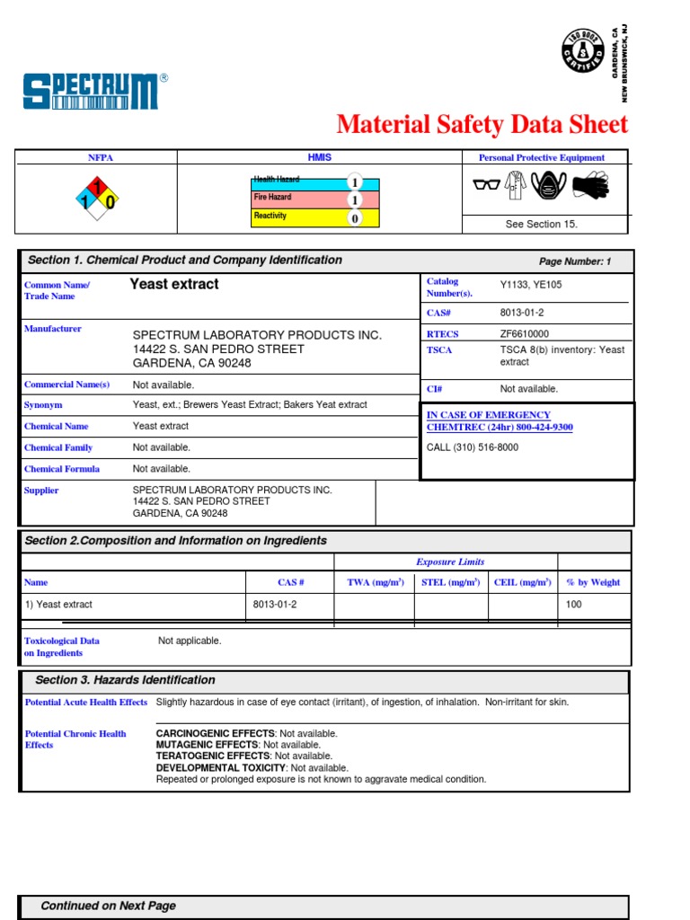 Msds | PDF | Toxicity | Explosion