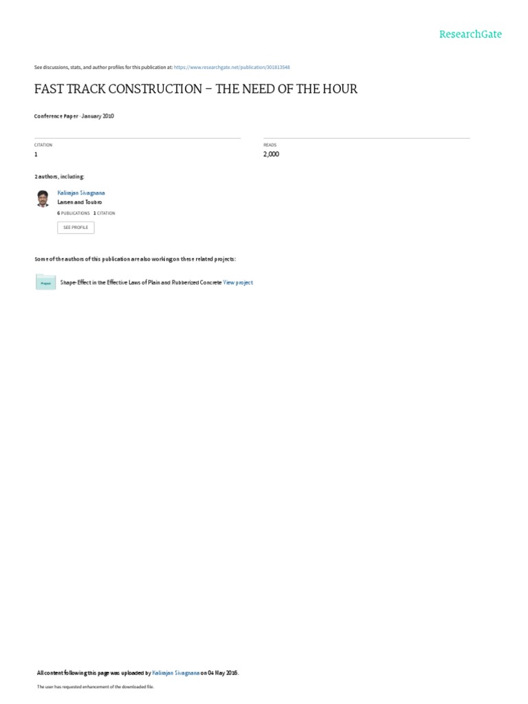 Construction Fast-Track | Download Free PDF | Construction Management ...
