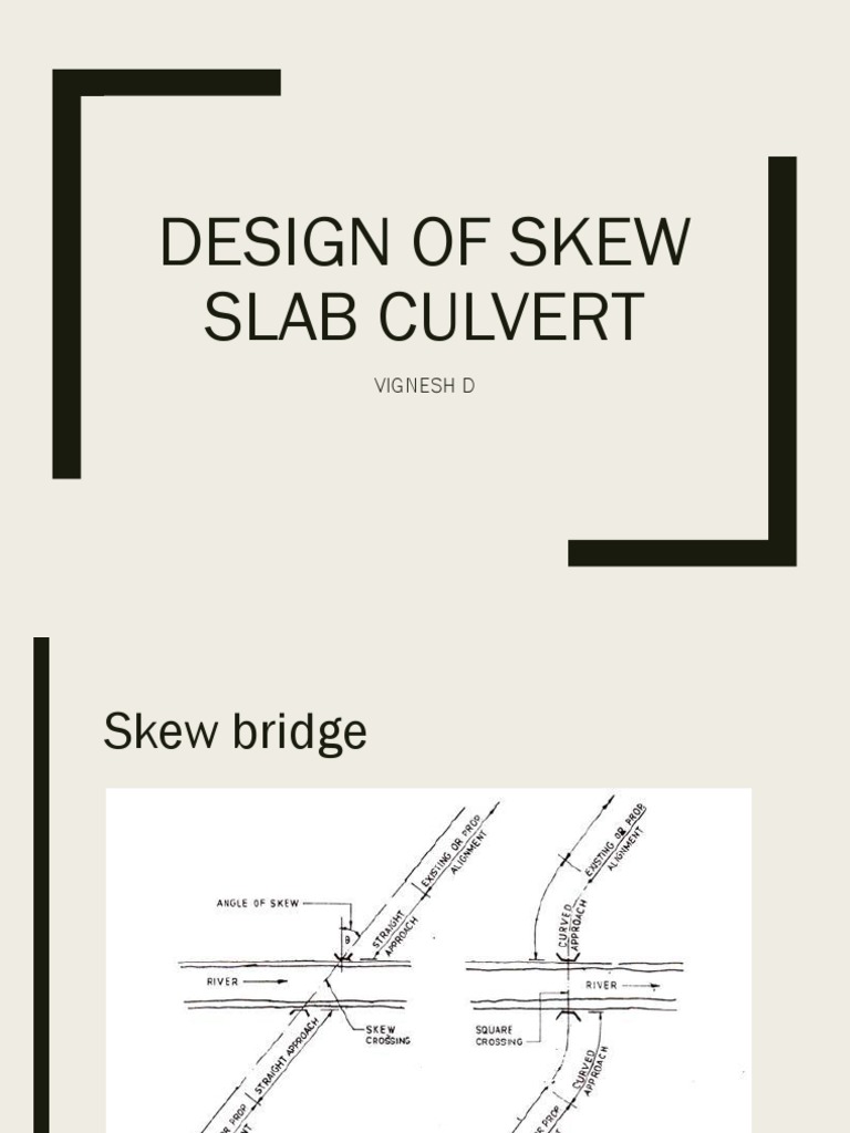 Skew Bridge Design | PDF | Mechanics | Mechanical Engineering