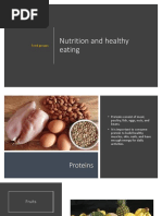 Food Groups and Nutrients Overview | PDF | Fat | Diet & Nutrition