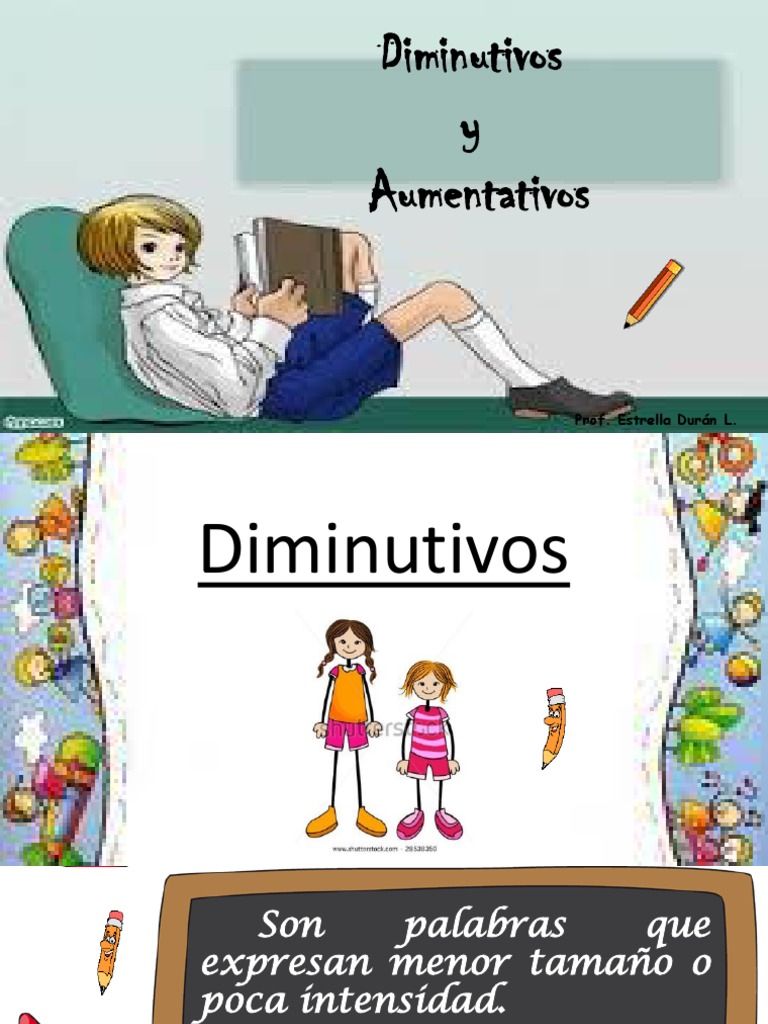 Material Apoyo Clase de Lenguaje. Diminutivos y Aumentativos 3° Básico ...