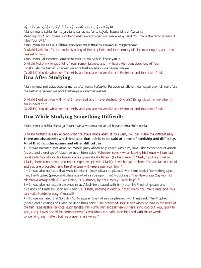 Doa Study | PDF | Abrahamic Religions | Religious Belief And Doctrine