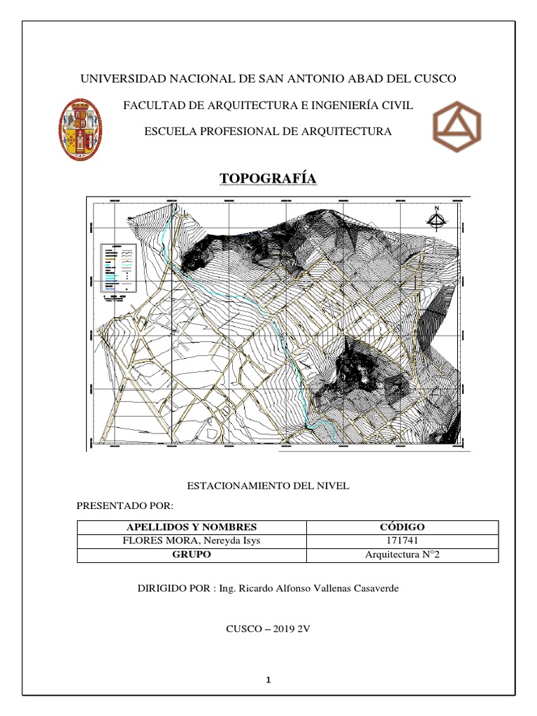 Informe Topografía N°2 | Descargar gratis PDF | Science | Ciencia aplicada