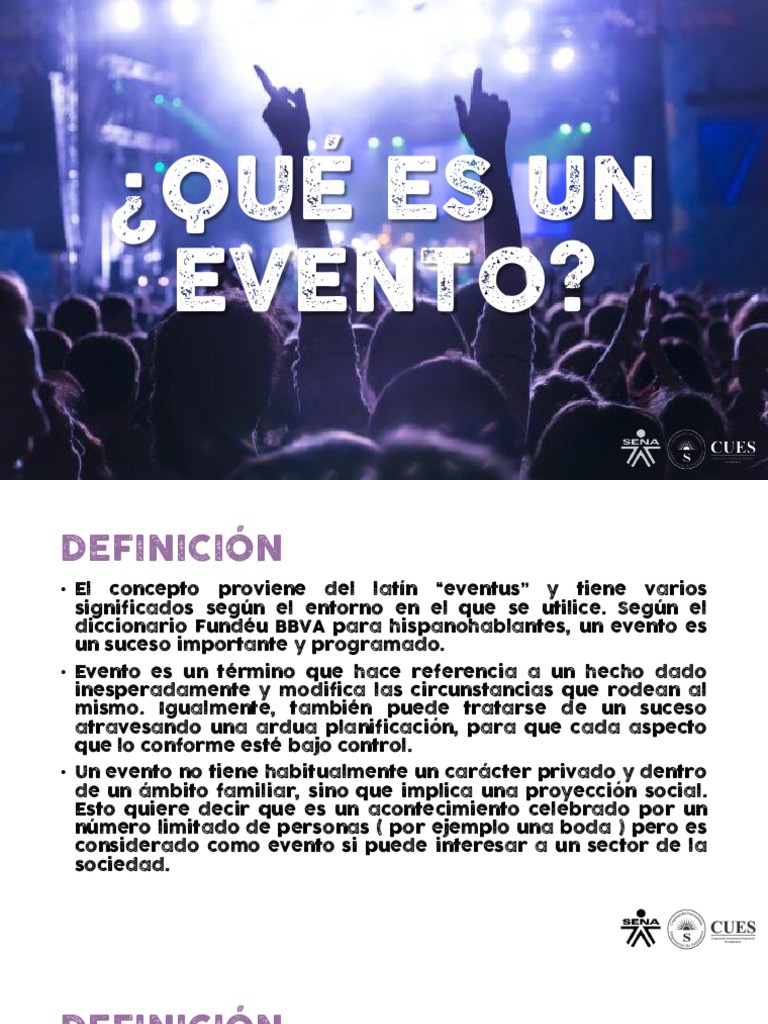 Qué Es Un Evento | PDF | Idiomas