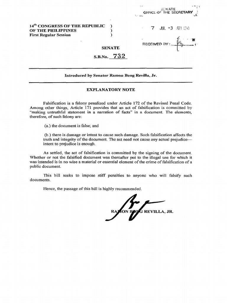 The Republic The Philippines: 14 H Congress of OF Regular | PDF ...