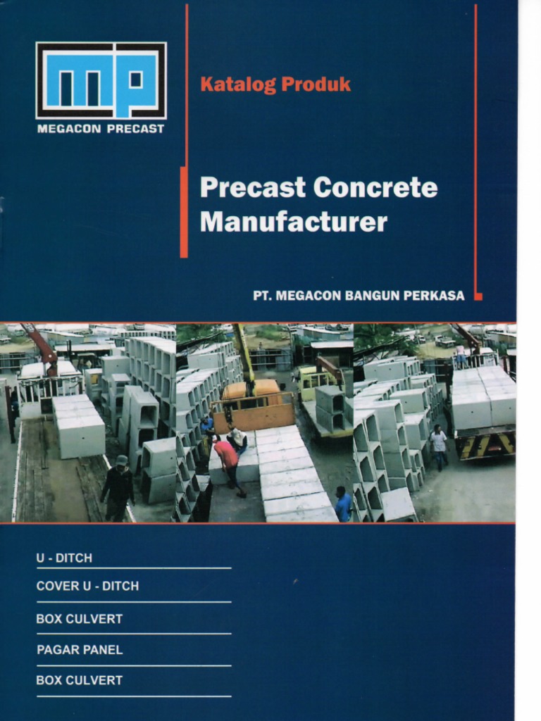 Katalog Produk Megacon Precast | PDF
