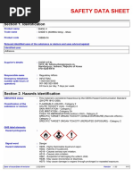Amerex Fire Extinguisher - MSDS | PDF | Dangerous Goods | Workplace