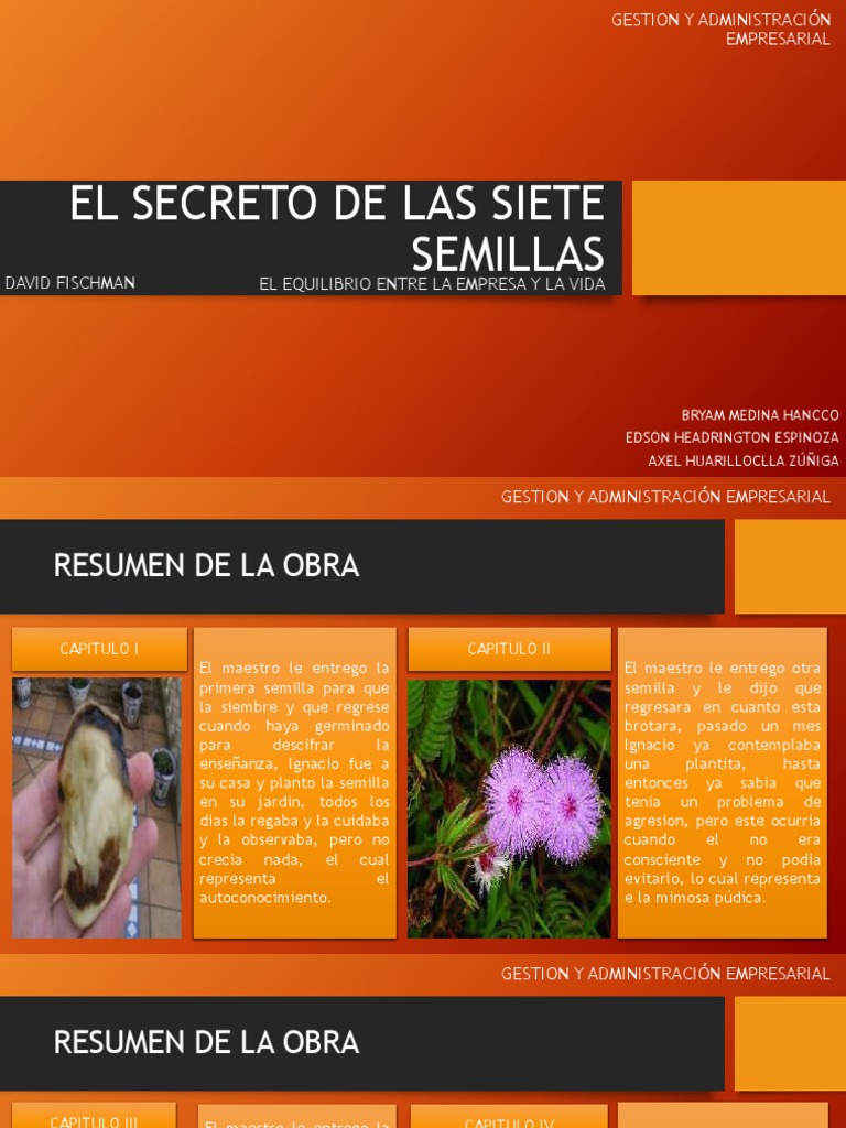 El Secreto de Las 7 Semillas | Felicidad