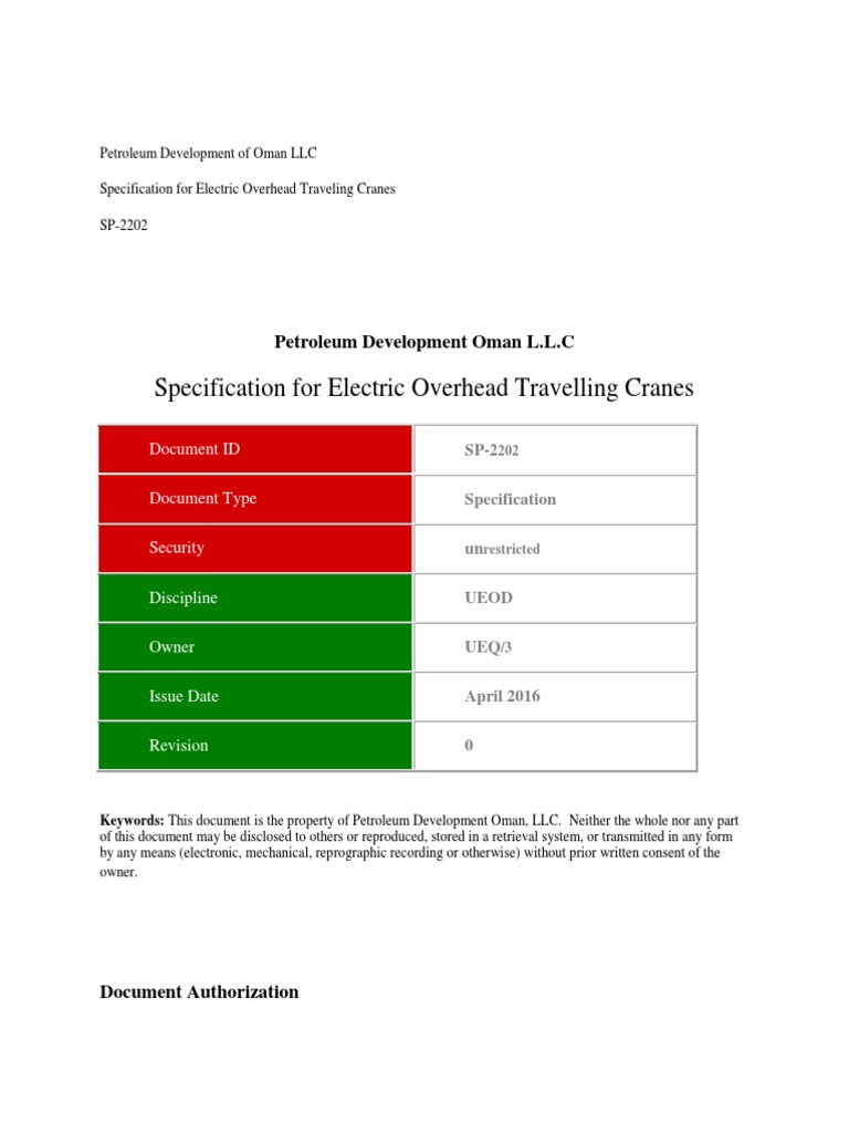 PDO - OHD Cranes | PDF | Switch | Crane (Machine)