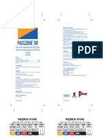 Uso y Precauciones de Derrumal 300 | PDF | Medicamentos con receta ...