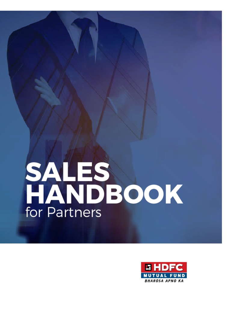 Sales Handbook: For Partners | PDF | Mutual Funds | Investor