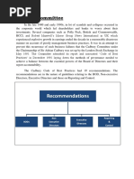 Cadbury Committee Report on Governance | PDF | Board Of Directors ...