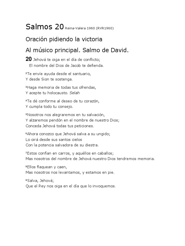 Oración Pidiendo La Victoria | PDF | Derecho | Religión y espiritualidad