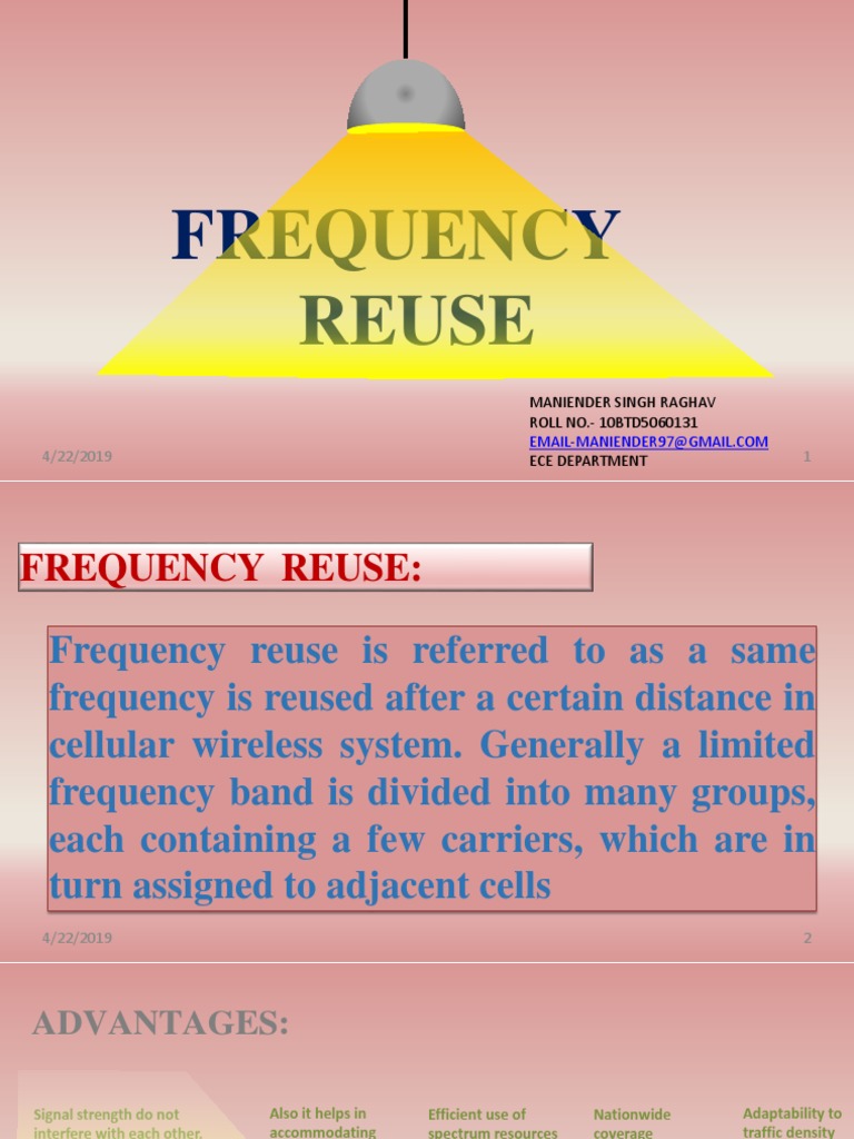 Frequency Reuse | PDF | Cellular Network | Telecommunications Engineering