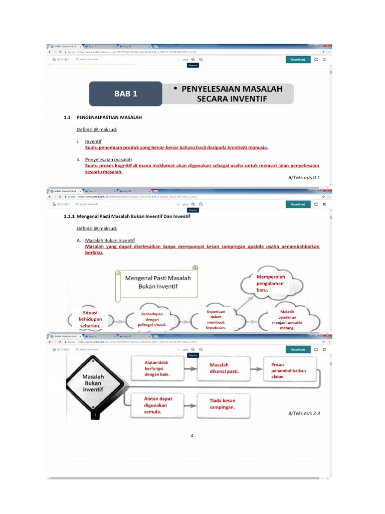 RBT Tingkatan 2 Skema Jawapan | PDF