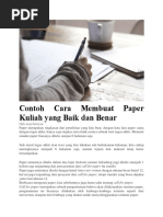 Contoh Paper | PDF