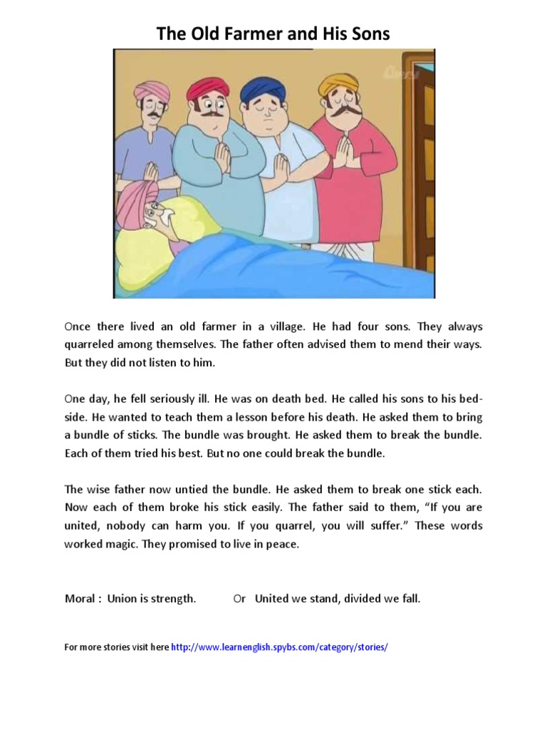 The Old Farmer and His Sons | PDF