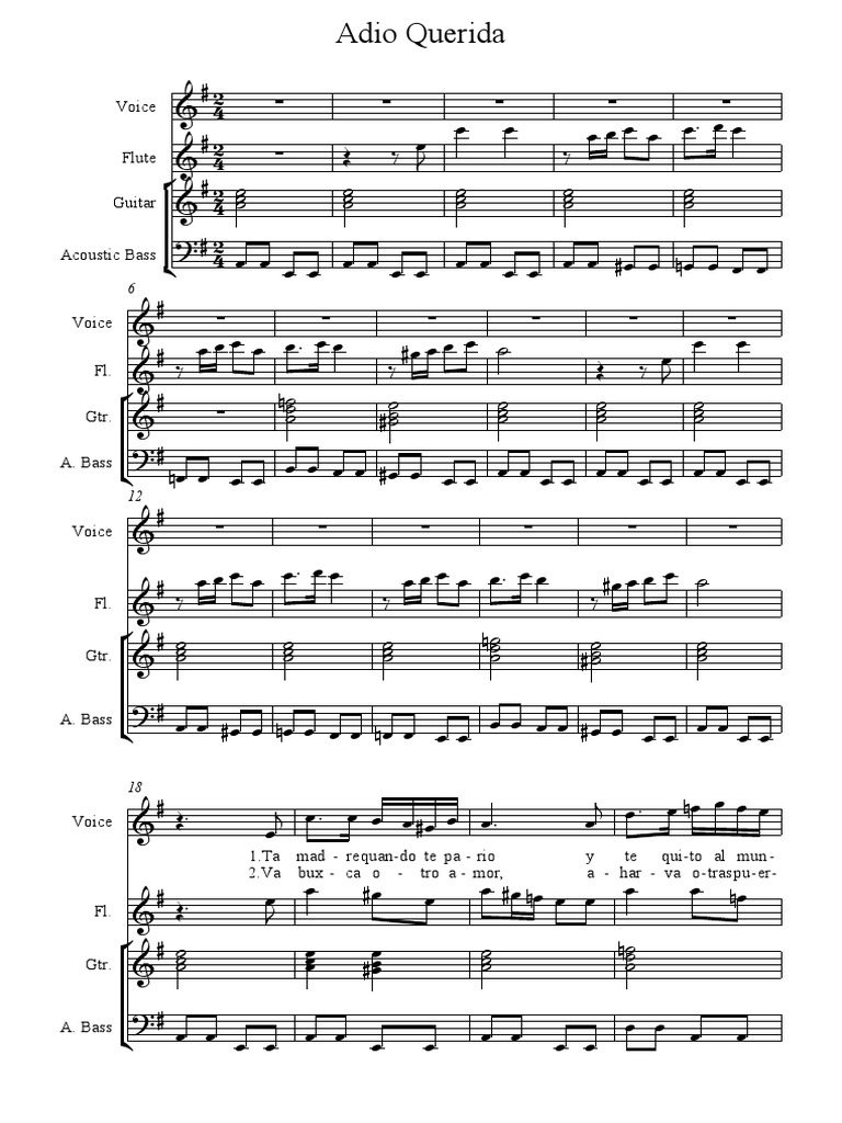 Adio Kerida | PDF | Guitars | Music Production