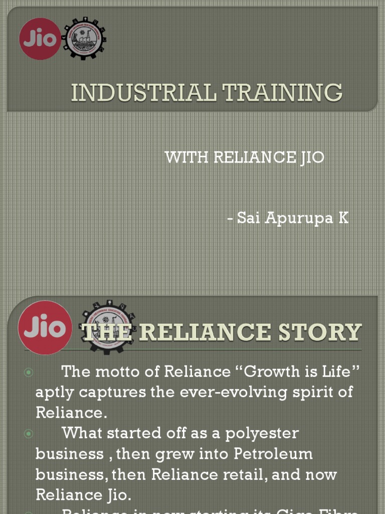 JIO Presentation | PDF