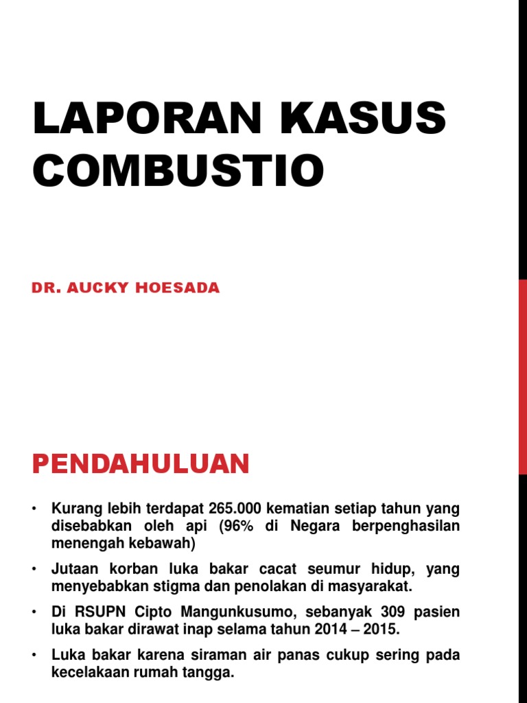 Laporan Kasus Combustio | PDF
