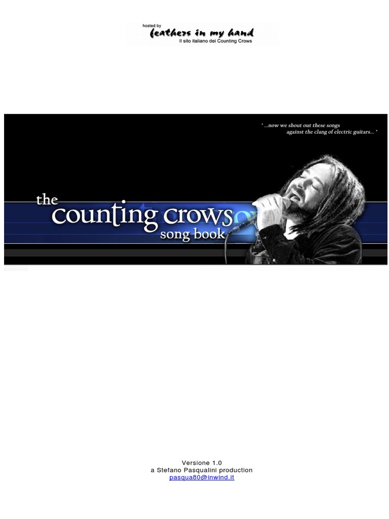 Counting Crows Songbook 2002 | PDF | Nature
