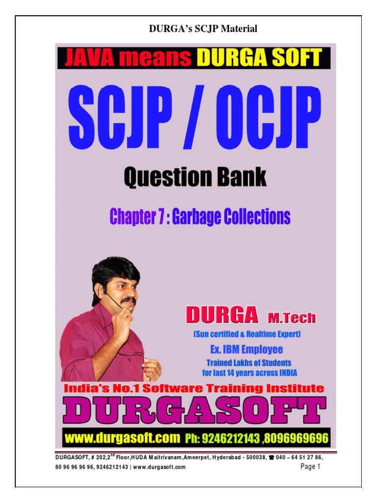 Garbage Collection Concepts and Practice Questions | PDF | Runtime ...