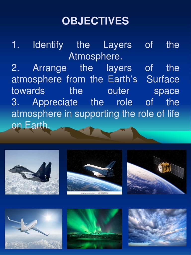 Presentation On Layers of The Atmosphere | PDF | Stratosphere ...