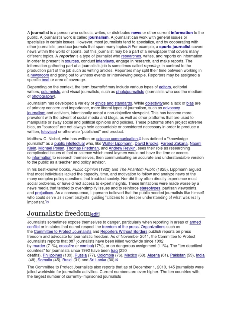 Journalistic Freedom: News Information Journalism Sports Journalist ...
