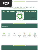 GOTS V 8.0 Draft 1.0 | PDF | Textiles | Certification