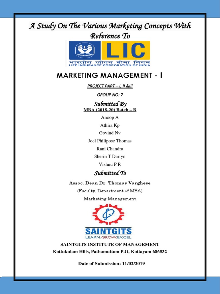 Lic Marketing | PDF | Insurance | Marketing