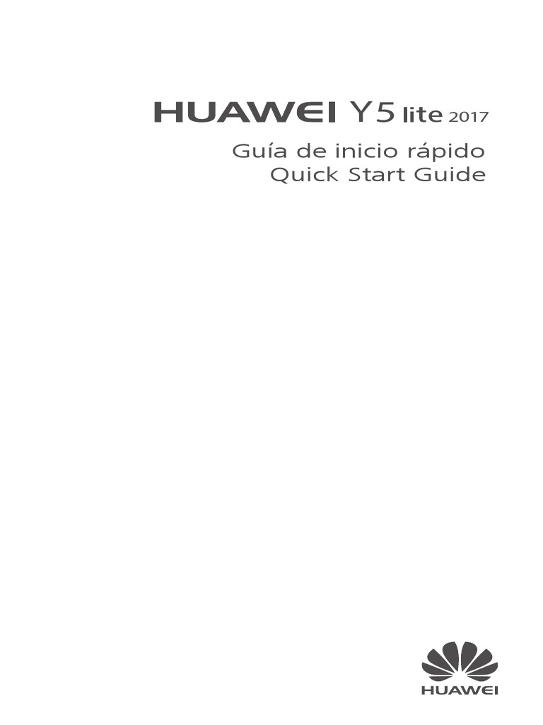 HUAWEI Y5 Lite 2017 Guia de Inicio Rapido - (01, CRO, Pe) PDF | PDF | Módulo de Identidad del ...