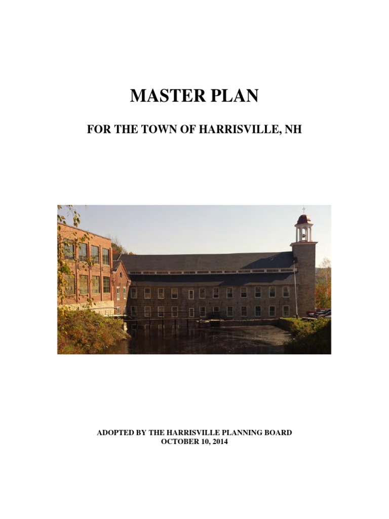 Master Plan: For The Town of Harrisville, NH | PDF | Surface Runoff ...