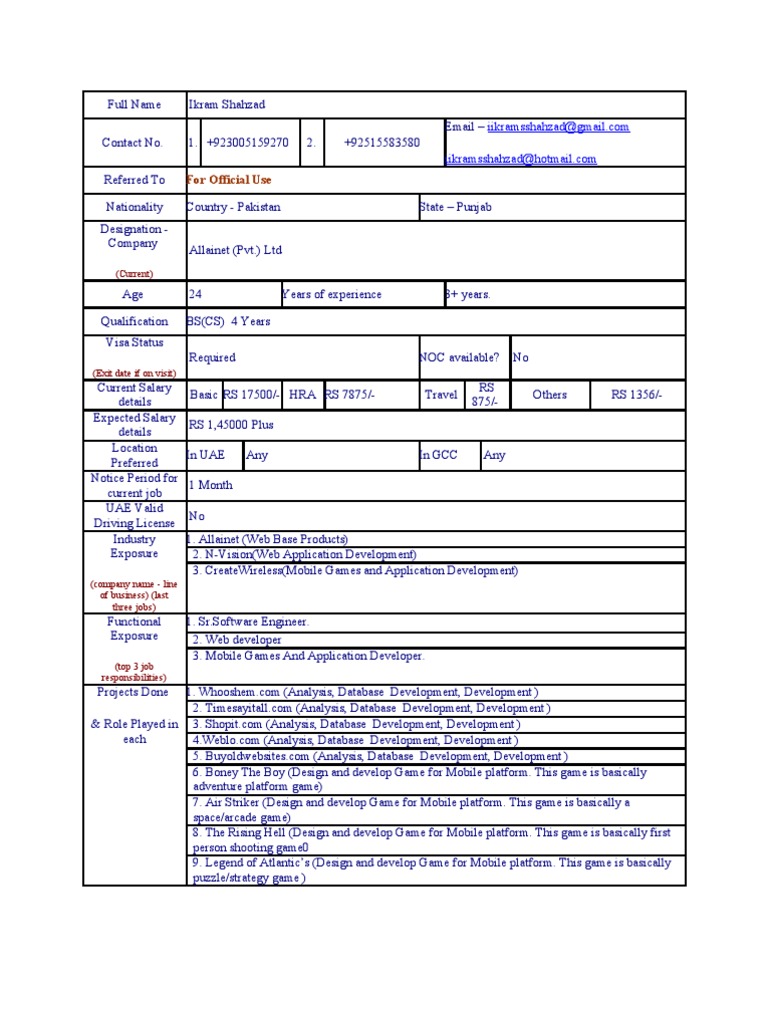 Dear Candidate | Download Free PDF | Application Software | Microsoft ...