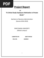 Impact of Employee Motivation in The Banking Sector | PDF | Motivation ...