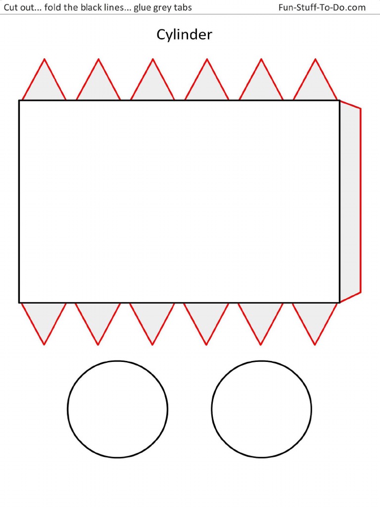 Plantillas de Un Cilindro | PDF