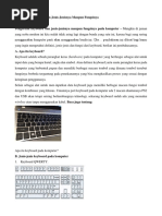 Susunan Huruf Hijaiyah Di Keyboard Dan Pada Abjad Arab | PDF