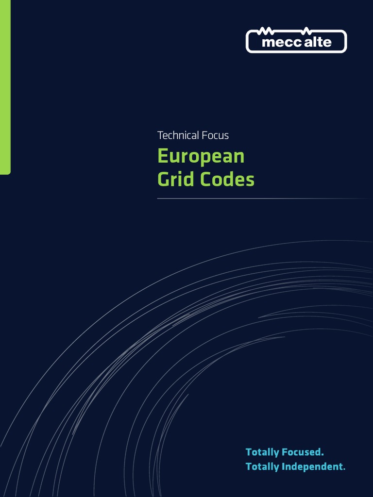 MAU2673 European Grid Codes | PDF | Electrical Grid | Wind Power