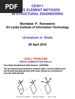 SAP2000 Presentation 200410 Shell, Plate & Membrane | PDF | Bending ...