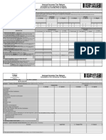 Sample ITR Form 1701 for 2024 | PDF | Tax Deduction | Income Tax